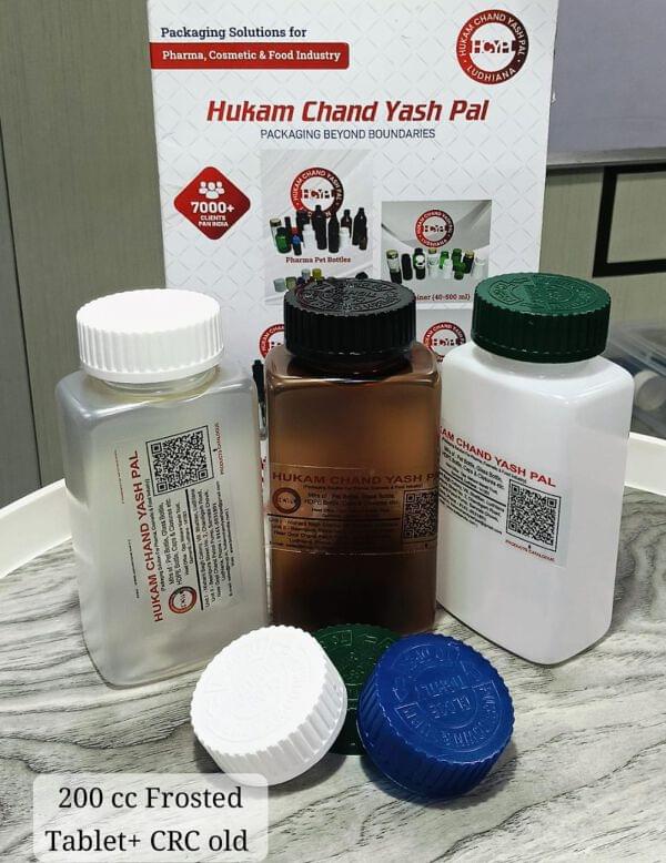 200 cc frosted tablet with crc old cap | HUKAM CHAND YASH PAL