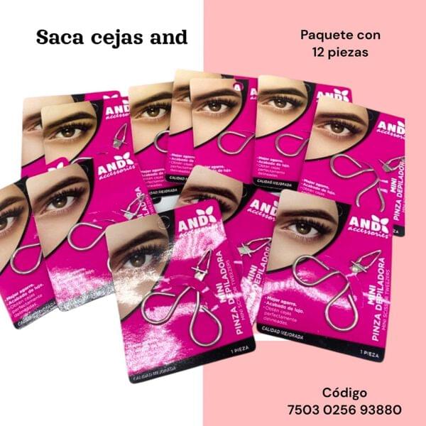 saca cejas and | Nin Accesorios