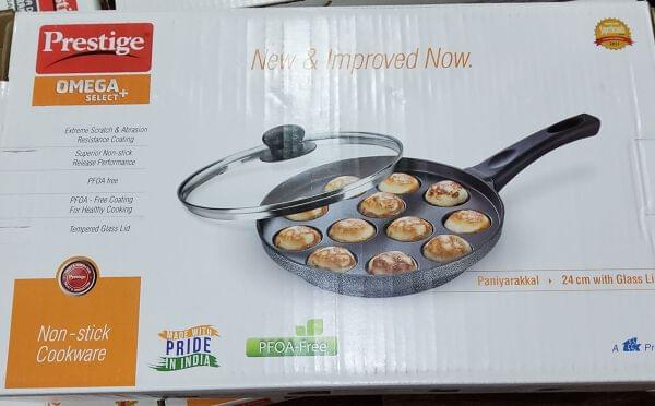 Prestige Omega Select Plus Ponganalu Pan with Lid Sahasra Enterprises