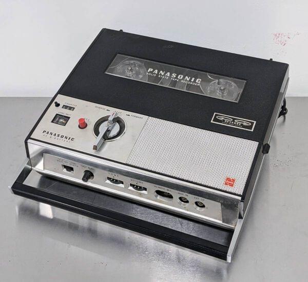 Vintage 1967 Panasonic RQ-501S Solid State Reel To Reel Tape Recorder ...