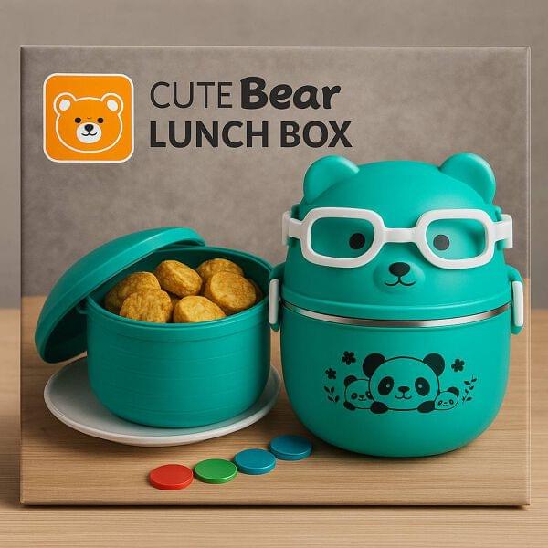 Cute Teddy Bear Lunch Box | JAI AMBEY ( ESTIMATE BILL )
