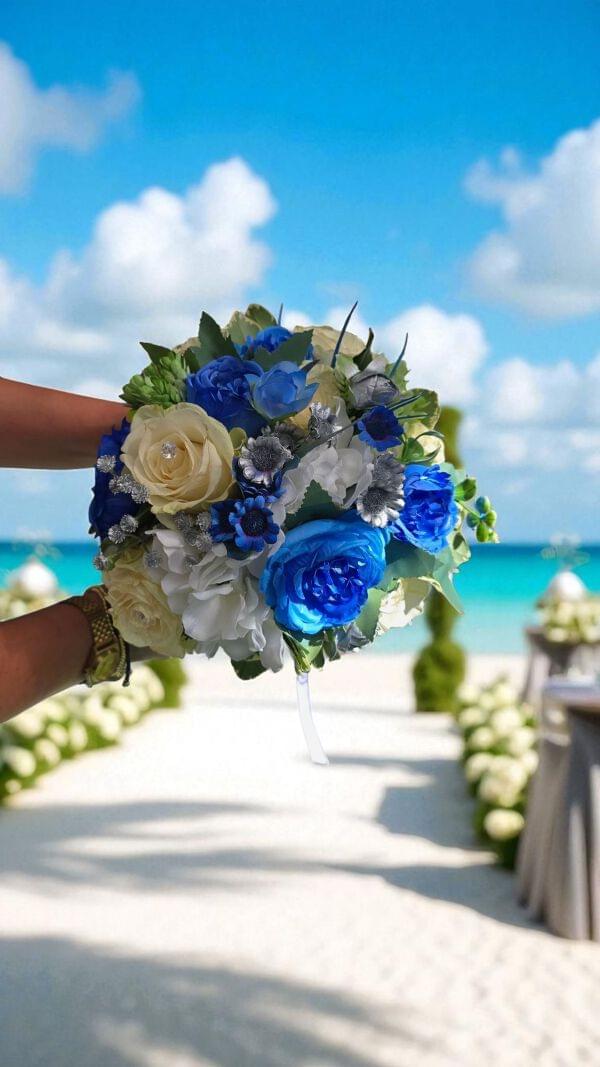 Ramo Aqua Marine ⛵💠💧 | Floreé Floristería Corp.