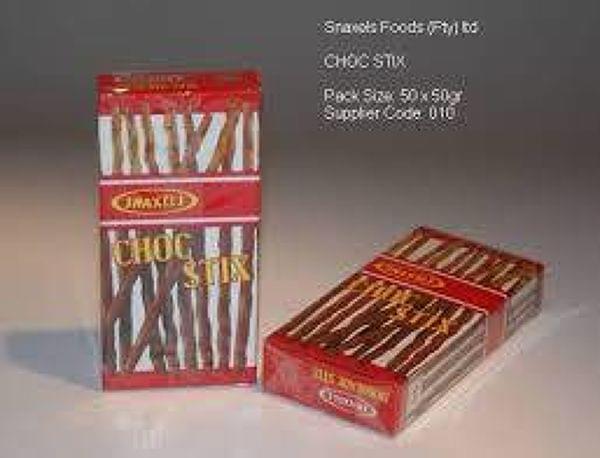 SNAXELS Chocstix 50 x 50 Gr Case | OMNI CAPE Distributors