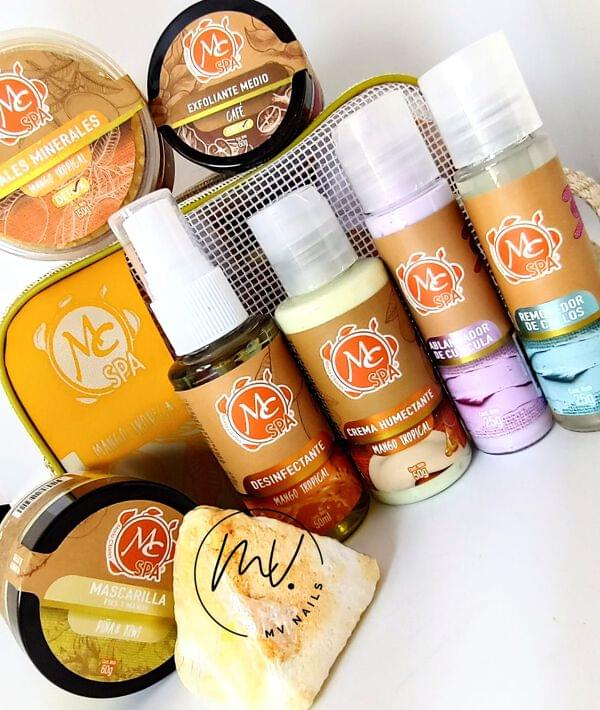 KIT MC SPA PRACTIC C/9 PZS. MANGO TROPICAL (PEDIC. Y MANIC.) | MV NAILS ...