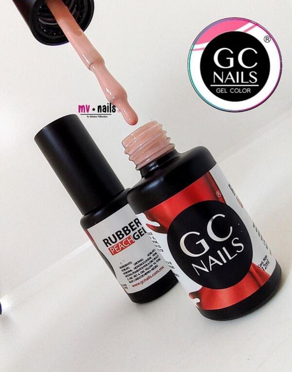 RUBBER GC PEACH 12 ML. | LMV NAILS DISTRIBUIDORA