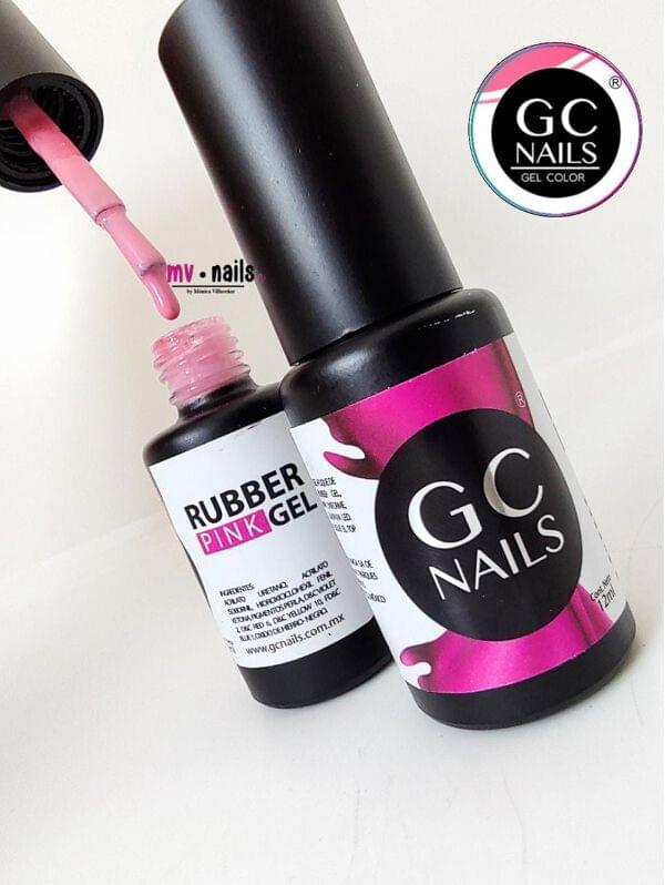 RUBBER GC PINK 12 ML. | LMV NAILS DISTRIBUIDORA