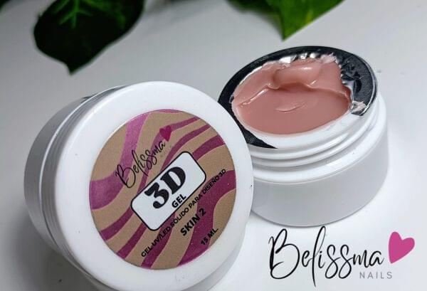 GEL P/DISEÑO 3D BELISSMA SKIN 2 - 15 ML. | MV NAILS DISTRIBUIDORA