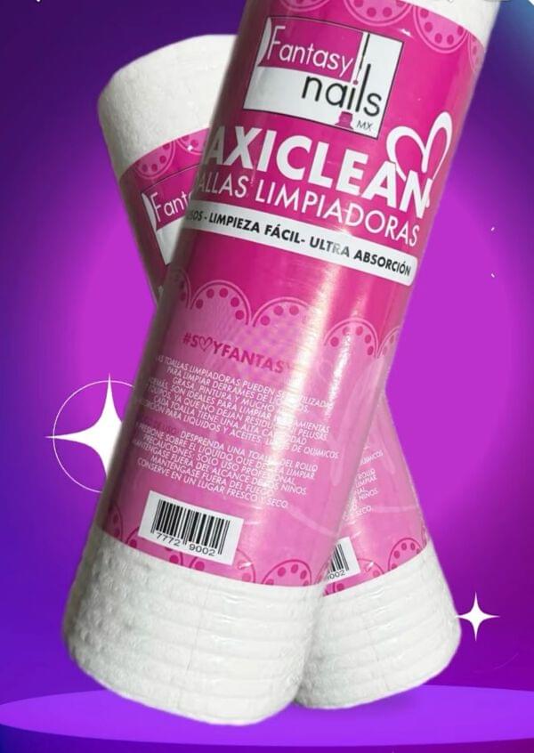 TOALLA LIMPIADORA FANTASY MAXICLEAN | MV NAILS DISTRIBUIDORA