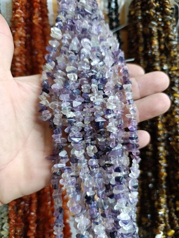 ESCALLA FLUORITA ARCOIRIS NATURAL | *Mercadodepiedras*. Compra mínima ...