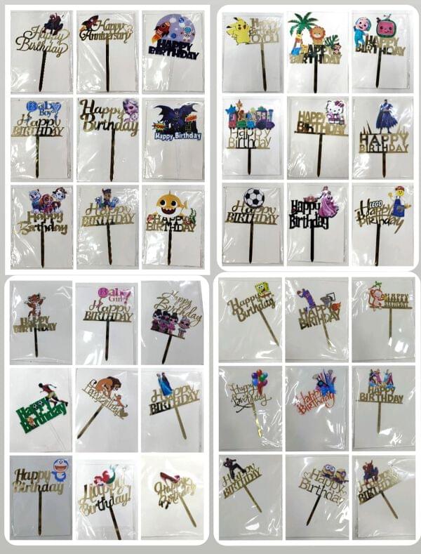 Offer huge discount on Character topper 50 character design available ...