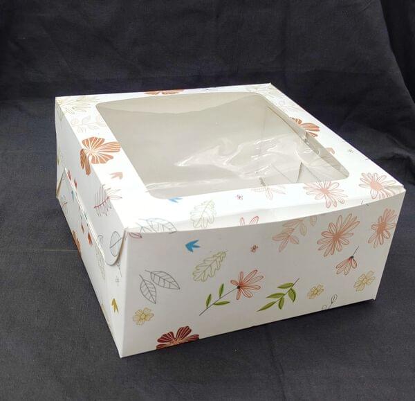 Cake/Desert Packing /Hamper/Flower Box Tall | Cake Decor India