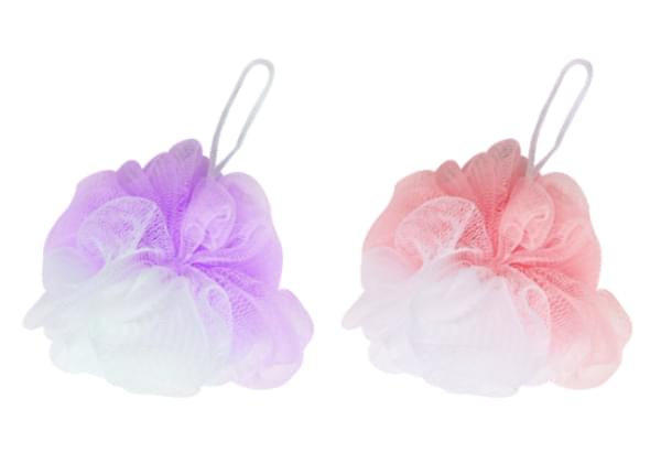 Loofahs (2 pcs)(Pink & Purple) | MINISO PV