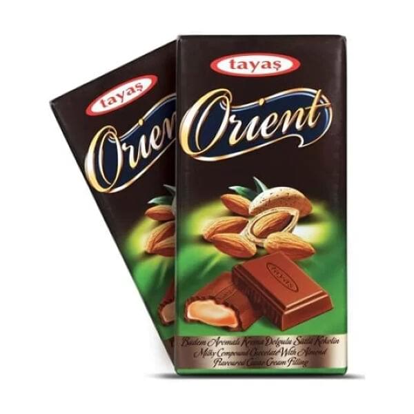TAYAS ORIENT Tablet (ALMOND) 80g | GM (VENTE GROS)