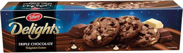 Tiffany Delights Triple Chocolate Cookies 90G | GM (VENTE GROS)