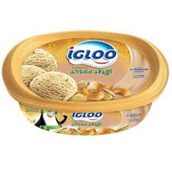 IGLOO Ice-cream Kulfi Tub 1 Ltr | GM (VENTE GROS)