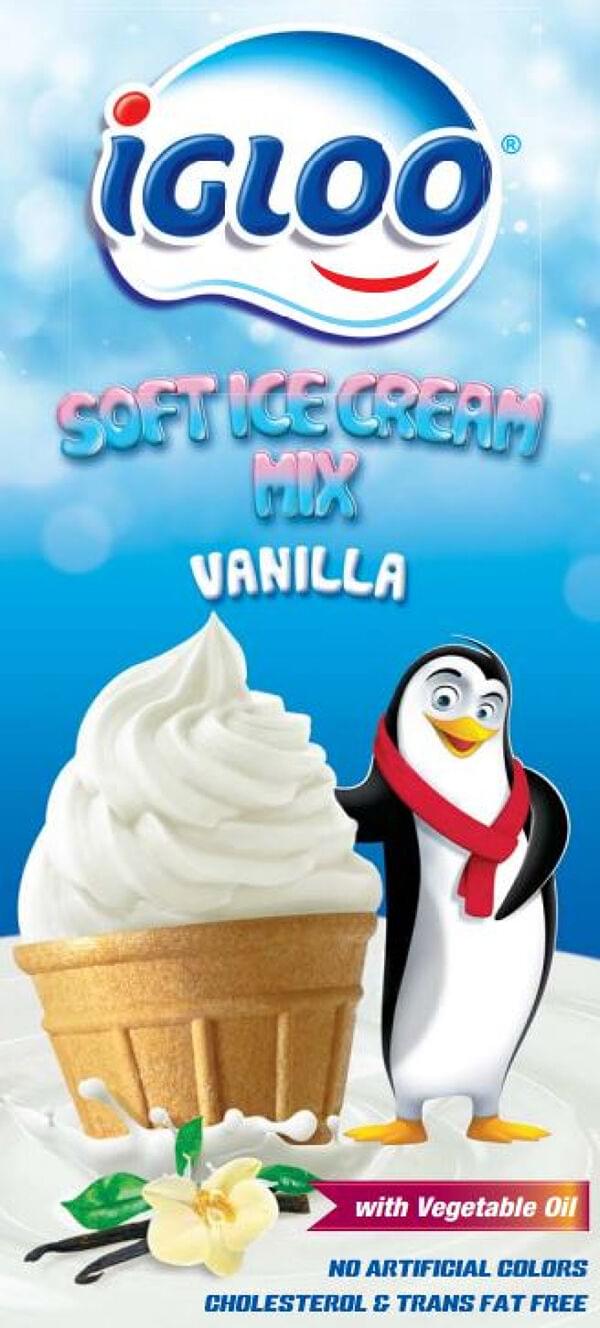 IGLOO SOFTIE VANILLA 1 LTR | GM (VENTE GROS)