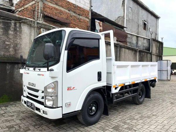 Isuzu Elf engkel NLR55TX bak besi 2019 | Awn Mokas PKU