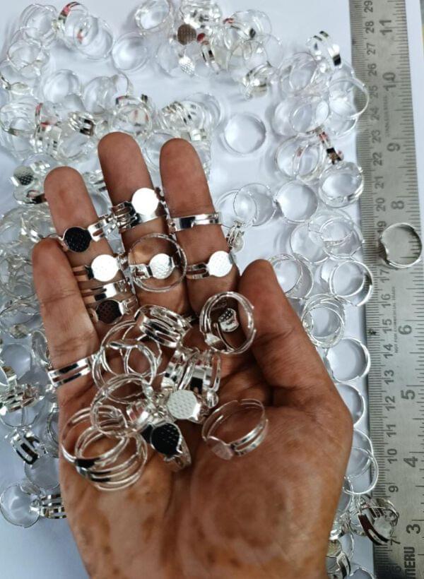 Finger Ring base silver | Regaliaz