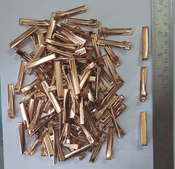 Alligator clips Gold | Regaliaz Traders