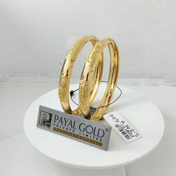 HALF ROUND BANGLES | Payal Gold Mumbai