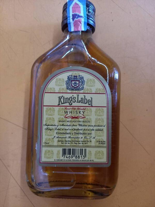 Whisky King Label bot. 175 ml. | Centro Comercial Yssa Miguel SRL
