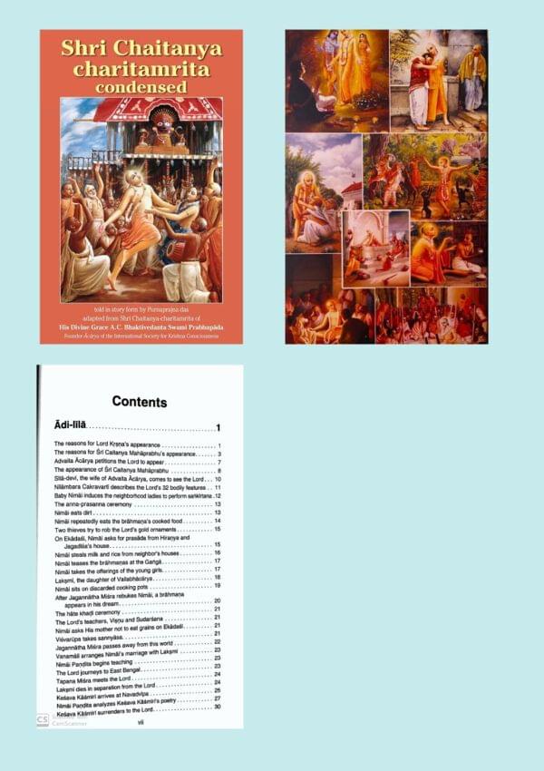 Sri Chaitanya Charitamrita Condensed | HARE KRISHNA (ISKCON) BOOKS in All Languages!