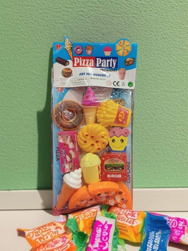 PS111 PVC PIZZA SET | Bunty Toys