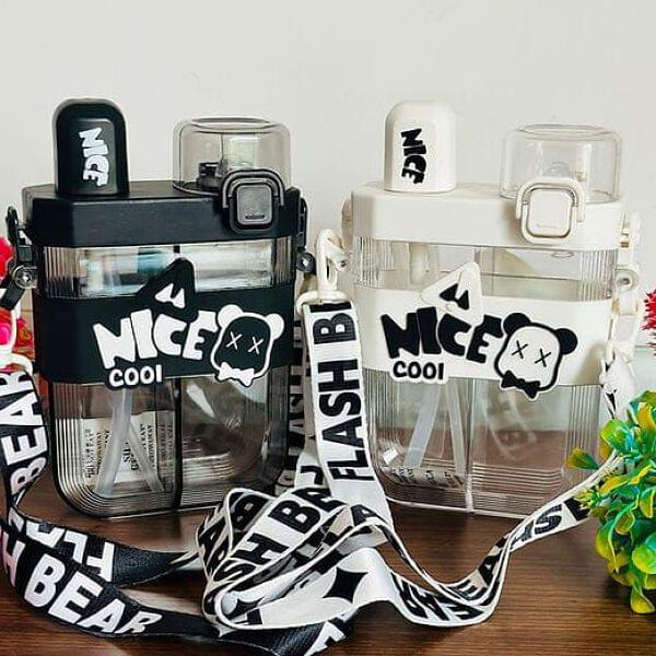 New 2 Compartments Bottle & Sipper | TwiiMart.in