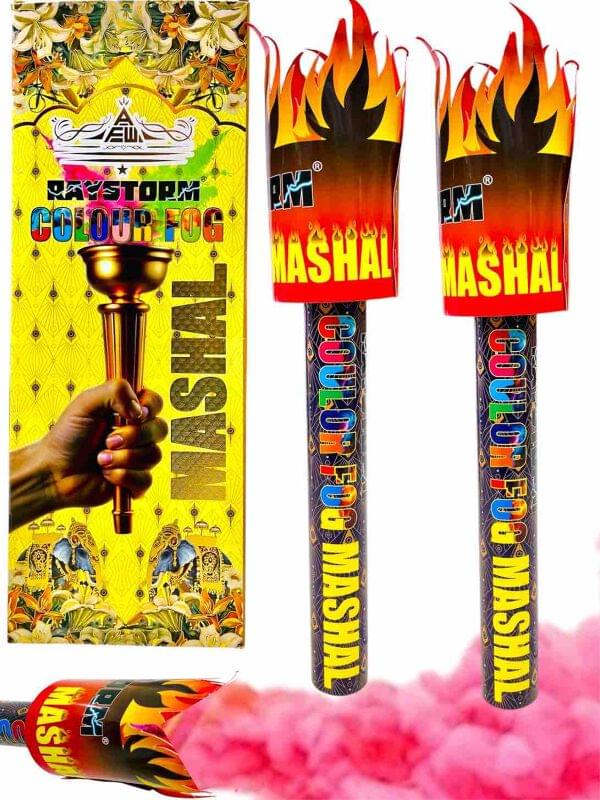 3 In 1 Colour Fog Mashal (Pack of 2 Piece) | TwiiMart.in