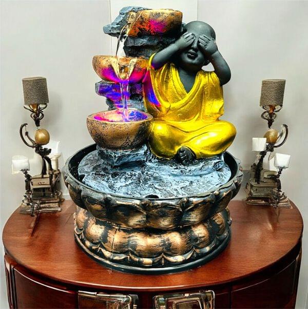 Lord Budha ji Water Fountain For Home Decor With Box Packing (Size 12 ...