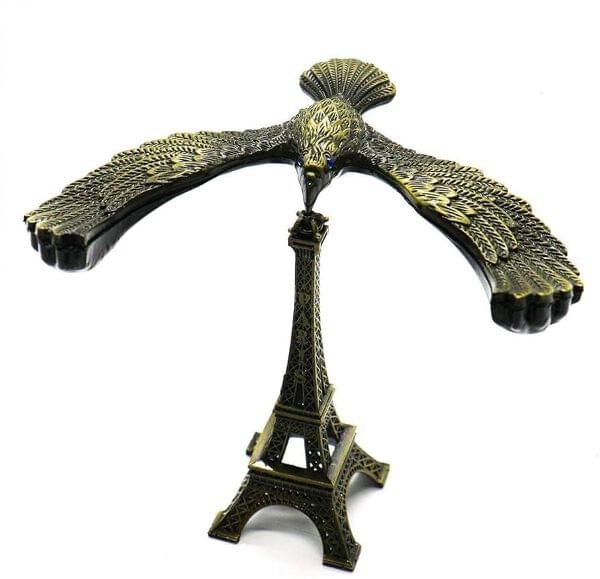 Balancing Eagle On Eiffel Tower With Box (Size: 10*13 CM) 🦅 | TwiiMart.in