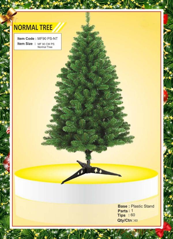Normal Christmas Tree With Stand (Size: 90cm / 3 Feet) 🌲 | TwiiMart.in