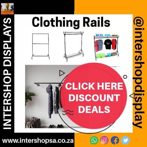 Clothing Rails | Intershop Discount Deals