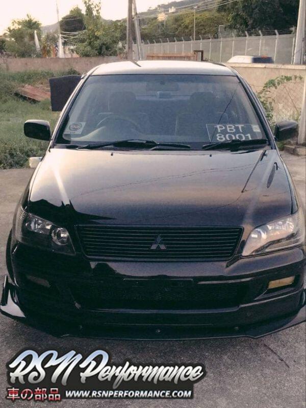 Mitsubishi Lancer (CS2/CS3) Cedia Gloss Black Bumper Splitter | RSN ...