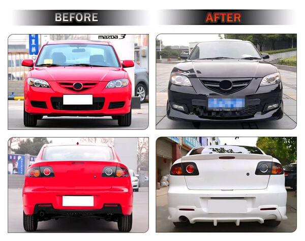 Mazda 3 / Alexa (BK) (2005-2007) Bodykit | RSN Performance