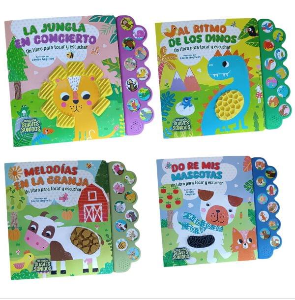 LIBRO PARA TOCAR Y ESCUCHAR | DZIMPORTACIONES