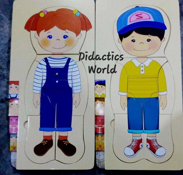 Rompecabeza Cuerpo Humano Didactic S World рџњћрџ ё Lo Mejor En Juegos