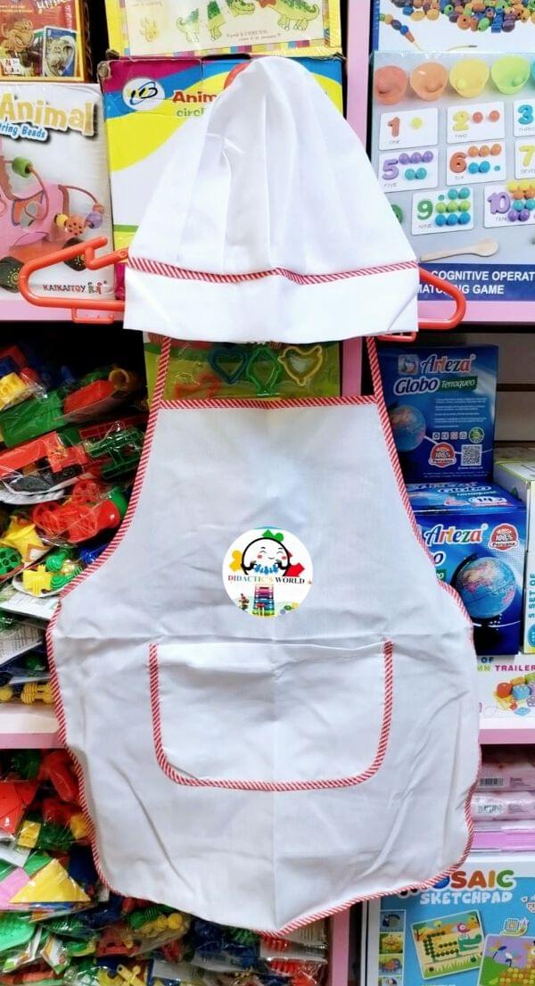 Mandil Mini Chef | DIDACTIC'S WORLD 🌎🧸 LO MEJOR EN JUEGOS DIDACTICOS 🧩🥳