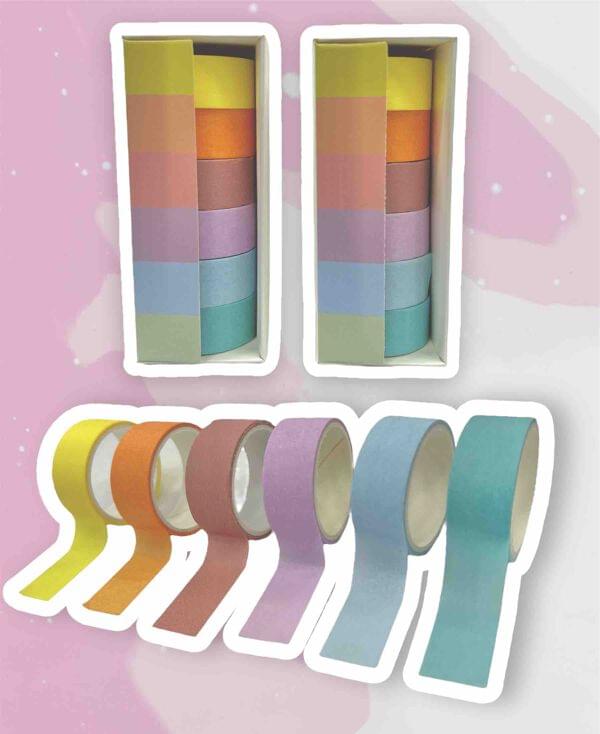 CINTAS COLOR PASTEL X 6 UNIDADES. Cantidad mínima de venta: 3 unidades ...