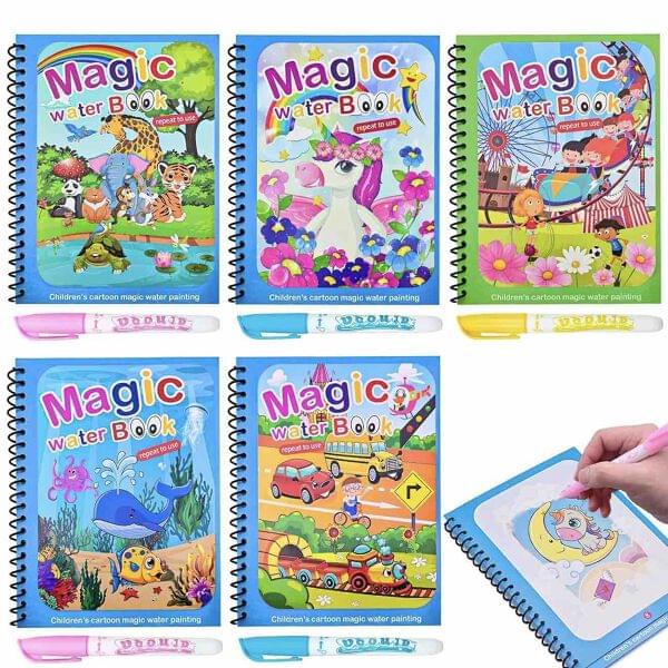 Magic Water Book (Pack Of 2) | Krish accessories