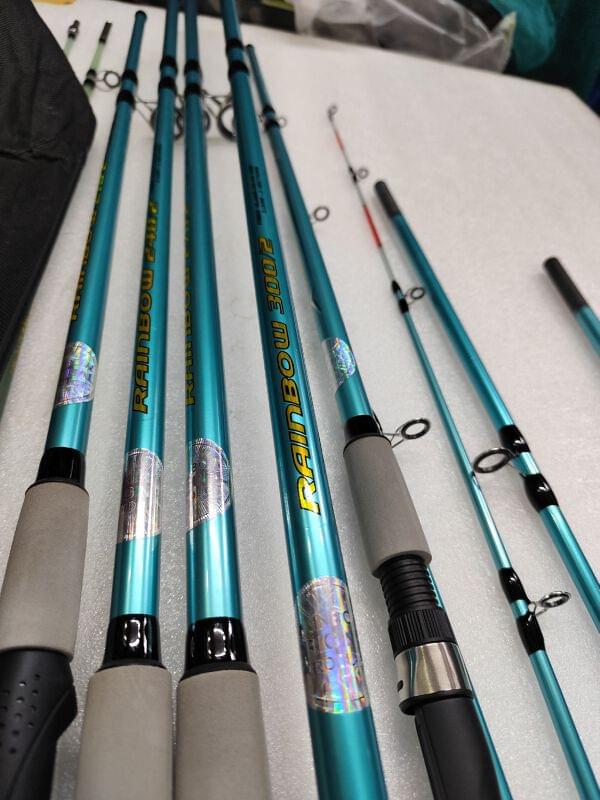 Rainbow 7ft Baitcasting 2pc rod | M.F.N.Fishing Gallery