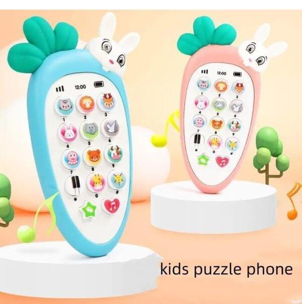 Rabbit Intelligent Baby Cell Phone Mobile Toy for Kids, Toddlers with ...