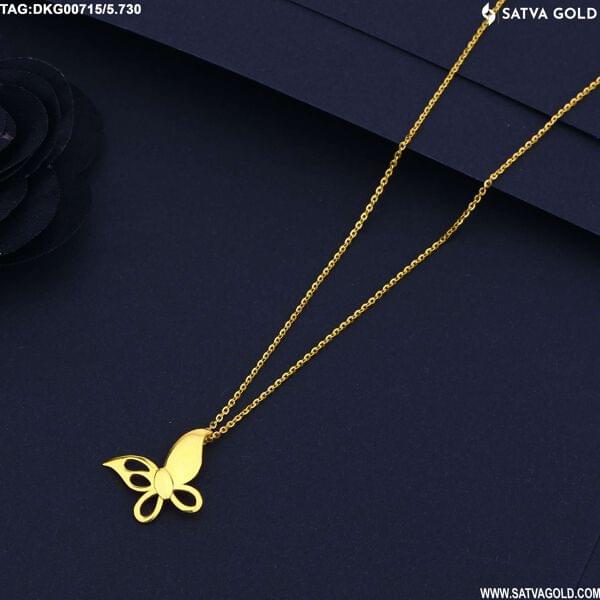 Chain Pendant Set | SATVA GOLD