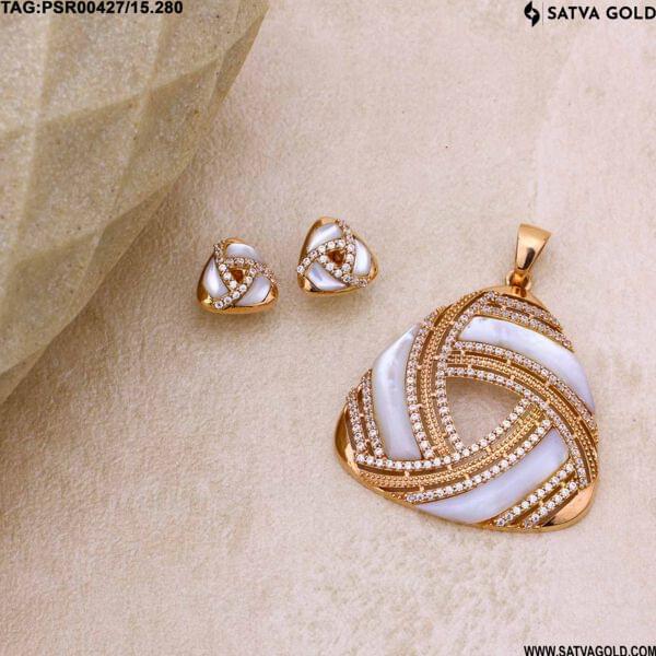 Pendant Set | SATVA GOLD