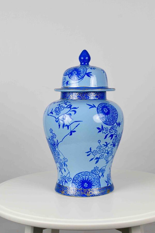 Ginger jar H12" D8" | DNF Ceramics