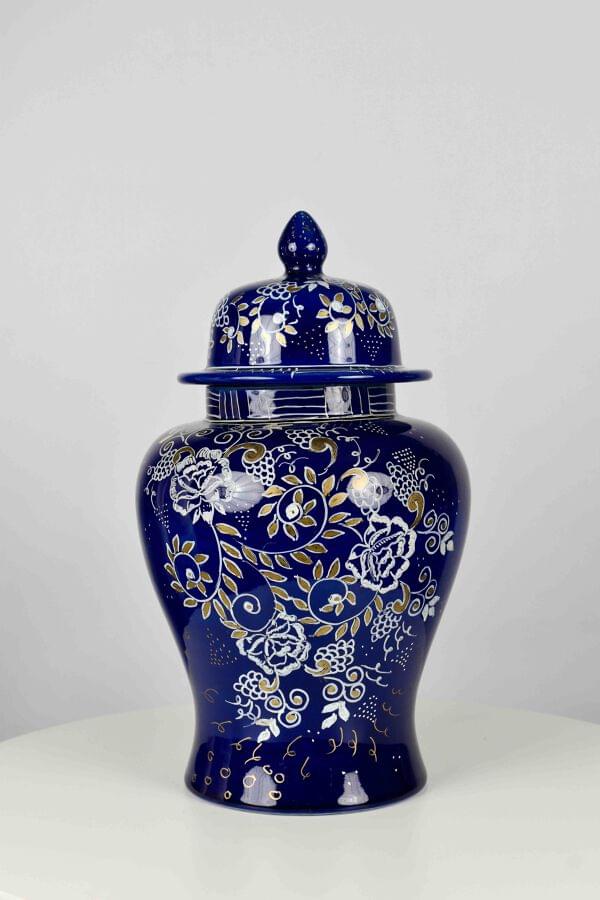 Ginger jar H12" D8" | DNF Ceramics