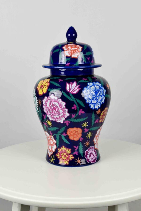 Ginger jar H12" D8" | DNF Ceramics