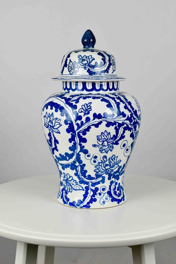 Ginger jar H12" D8" | DNF Ceramics