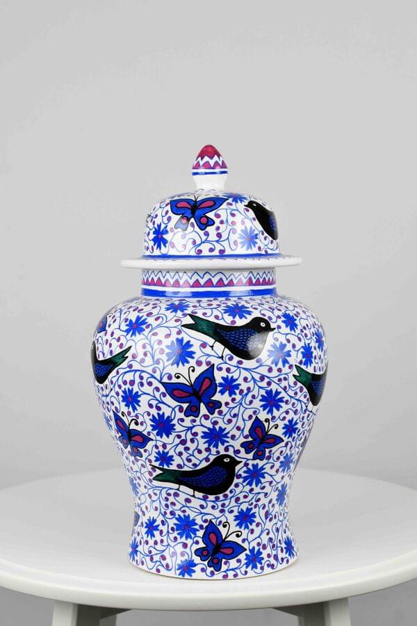 Ginger jar H12" D8" | DNF Ceramics