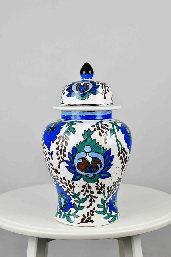 Ginger jar H12" D8" | DNF Ceramics